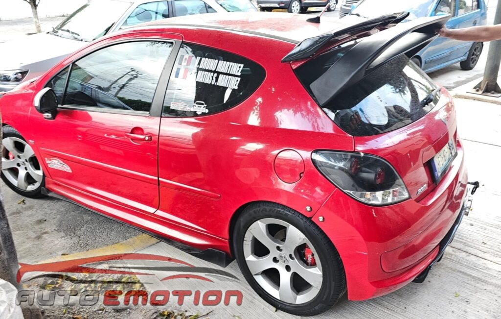 Aleron spoiler WRC Rally Peugeot 206 307 207 – Autoemotion