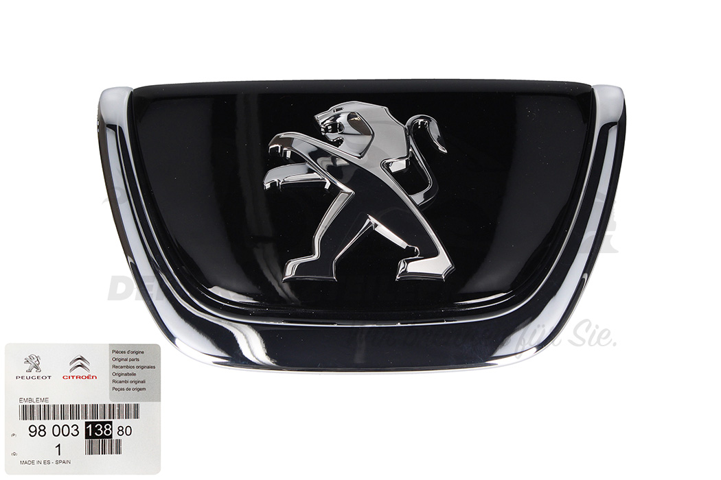 emblema frontal logotipo original peugeot 207 europa rc cc – Autoemotion